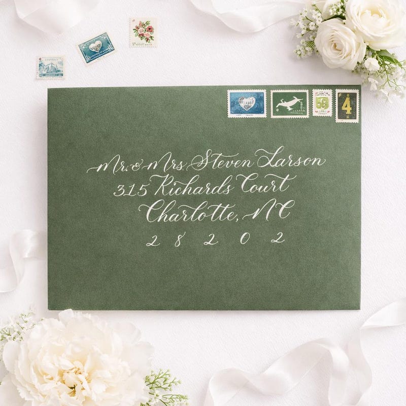 Hand Calligraphy Invite - Etsy