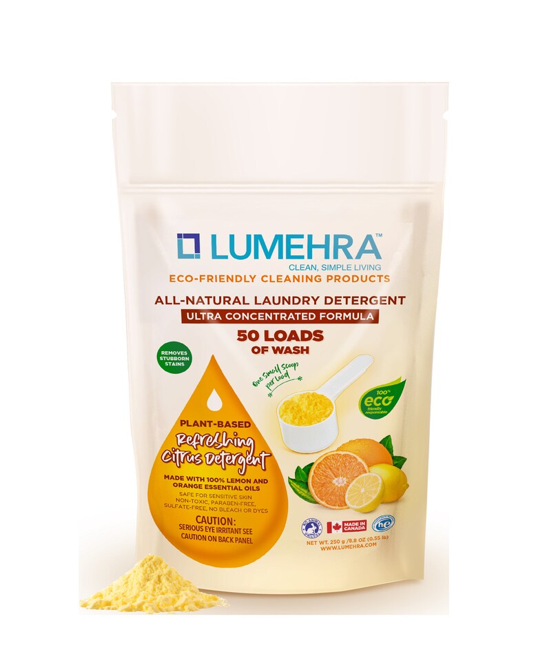 Natural Citrus Detergent | 50 Washes | Pva-free & Ultra-concentrated ...