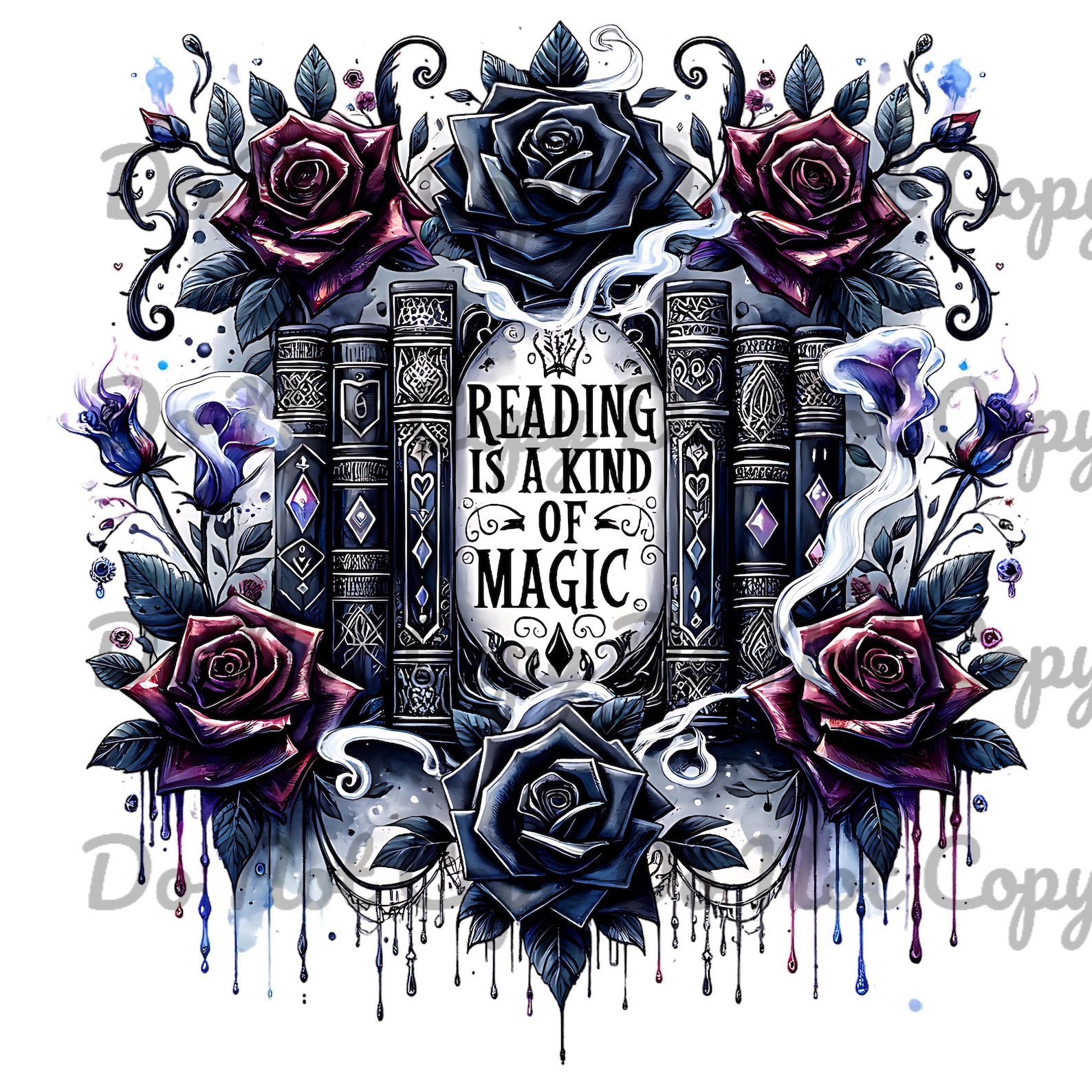 Reading is Magic DTF Print, Bookish Shirt Transfer - Etsy