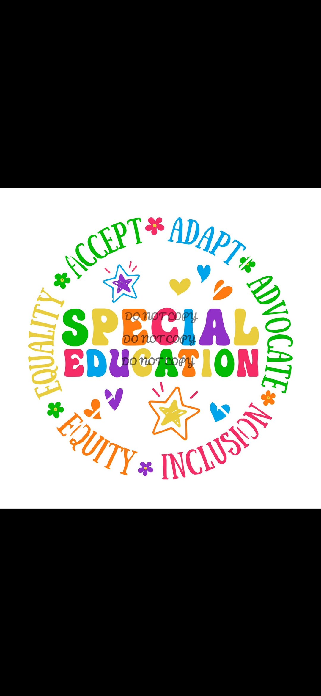 Special Education Transfer, Back to School Transfer, Dtf Print, Screen ...