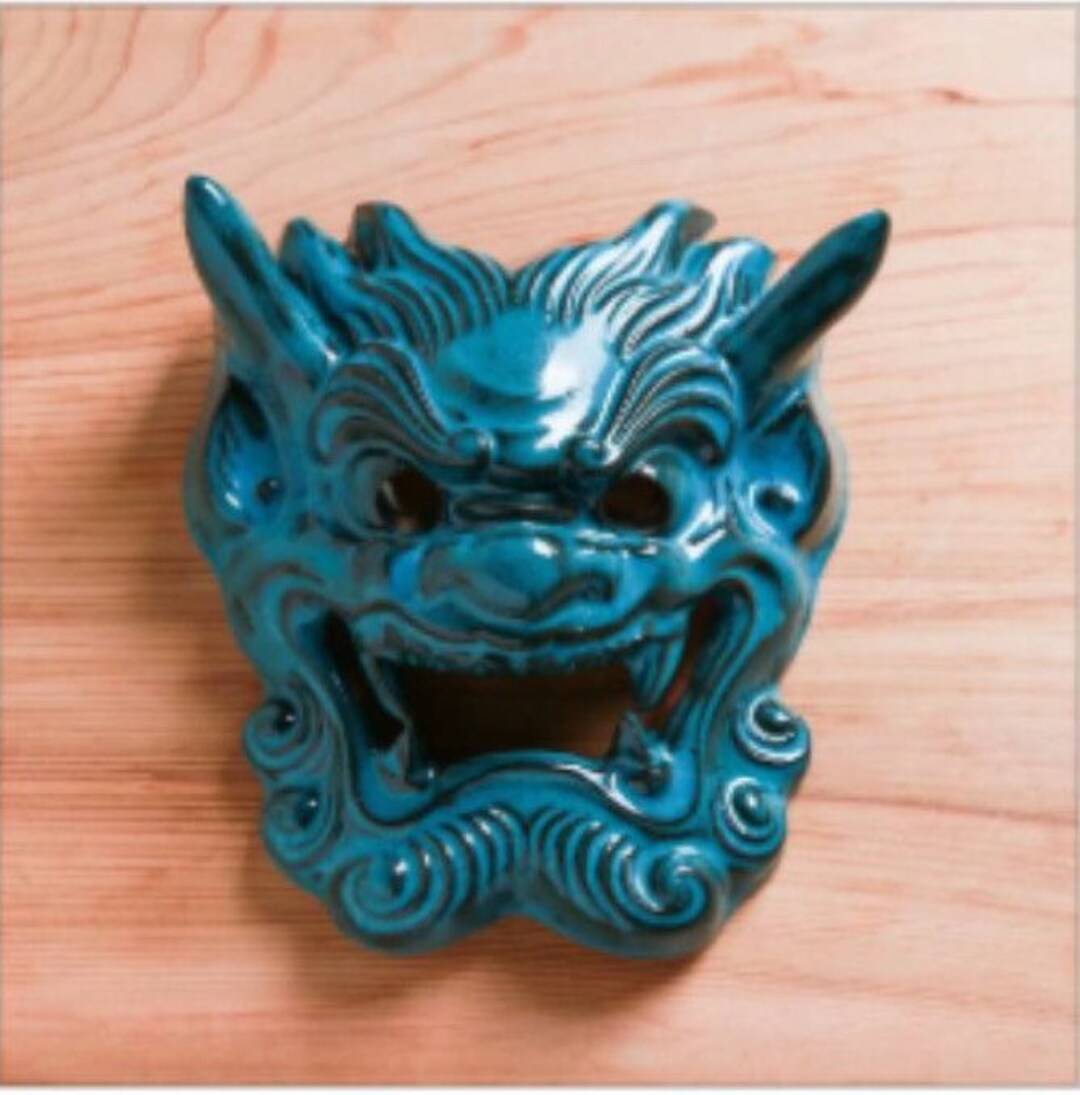 Japan Wall Art ONI Color Collection Green - Etsy