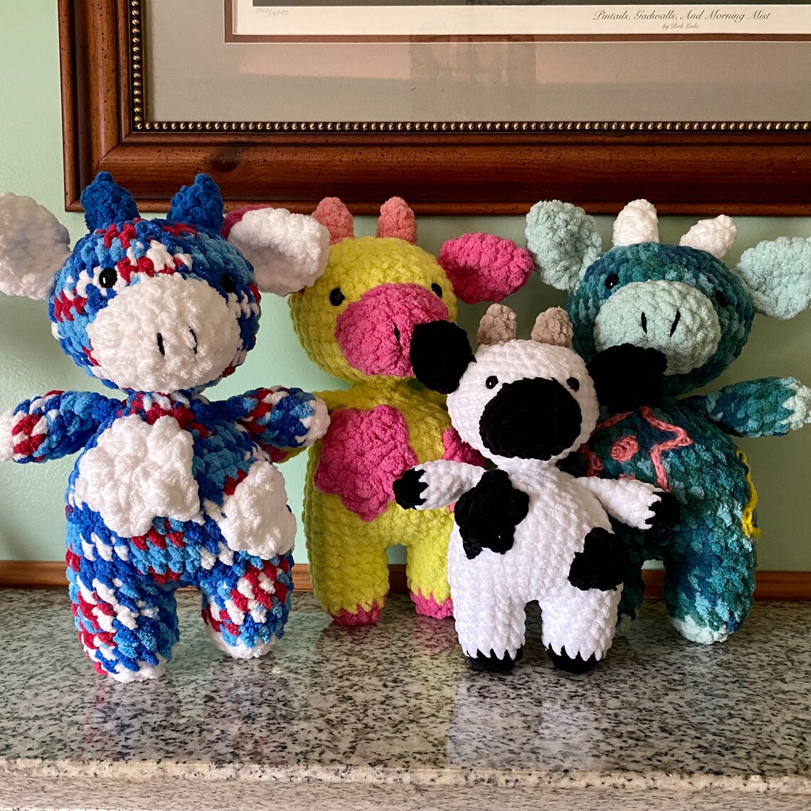 Moo-moo the Cow PDF Pattern, Crochet Cow PDF Pattern, Crochet Pattern ...