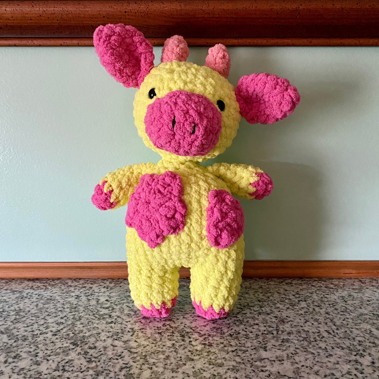 Moo-moo the Cow PDF Pattern, Crochet Cow PDF Pattern, Crochet Pattern ...