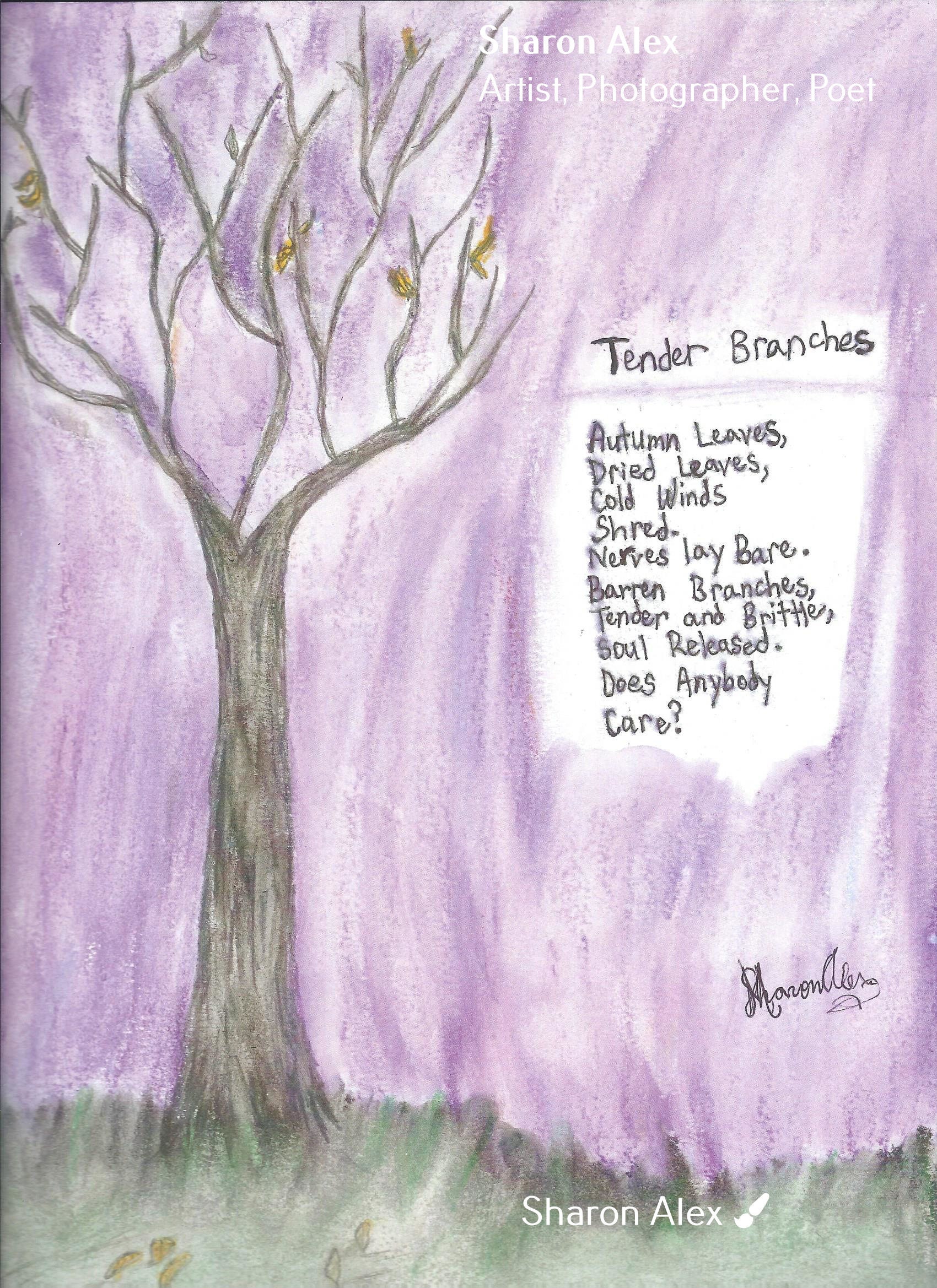 Tender Branches Poem and Artwork - Etsy Ireland