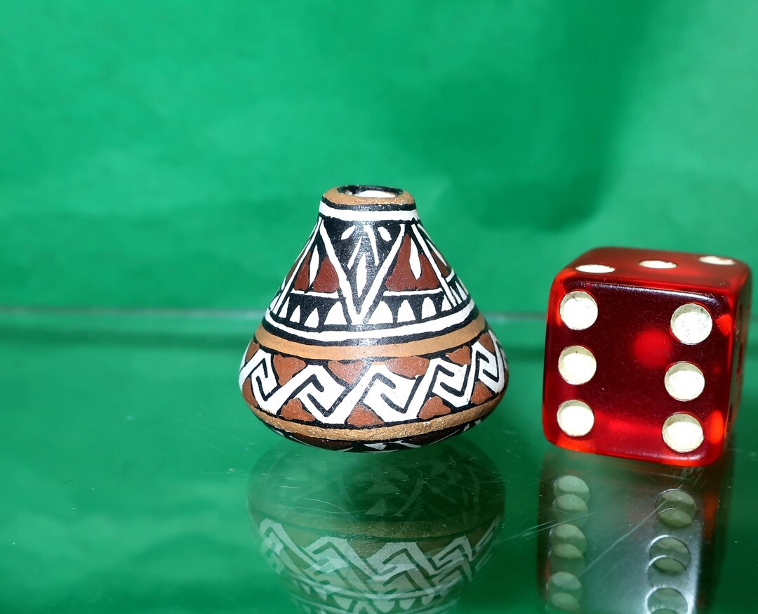 GLORIA BOGULAS MINIATURE Pottery Pot Vase Tiny Artist Signed Native ...