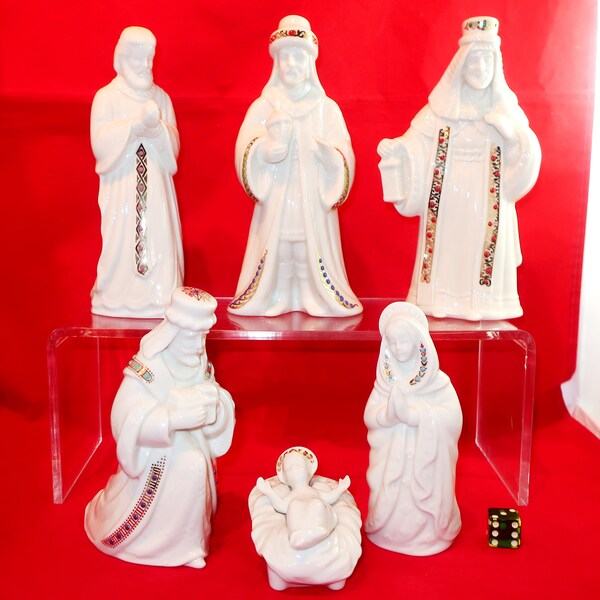 Lenox Nativity Set - Etsy