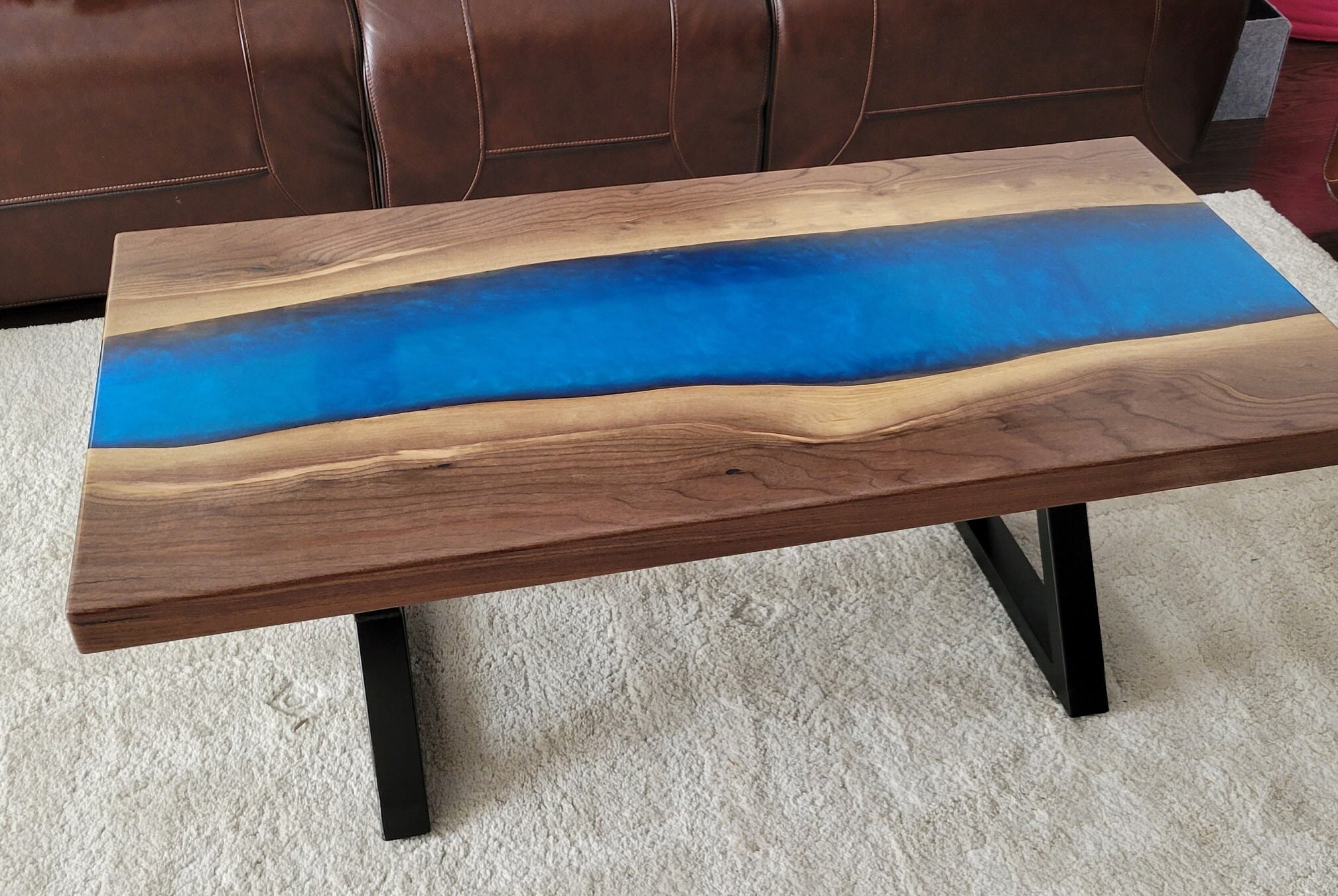 Live Edge River Tables - Etsy Canada