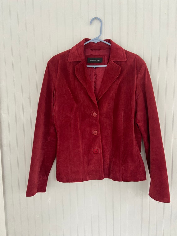 Genuine red leather jacket - Gem