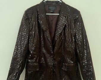 Snake Skin Jacket | Etsy