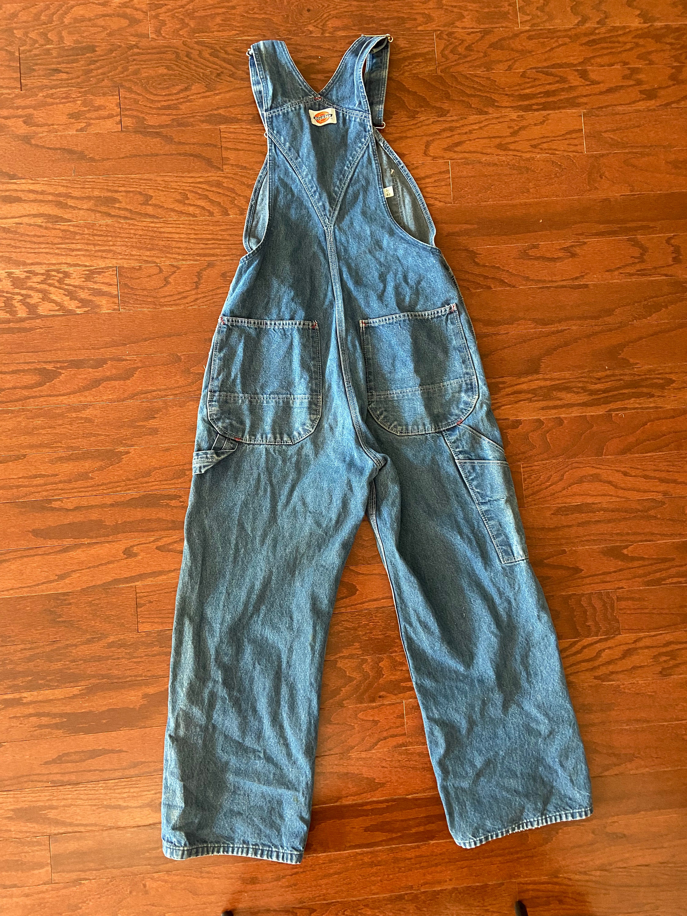 Vintage Dickies Utility Overalls Size 32x32 - Etsy
