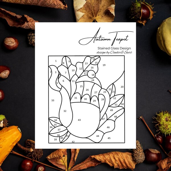 Stained Glass Teapot - Etsy