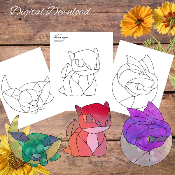 Stained Glass Baby - Etsy