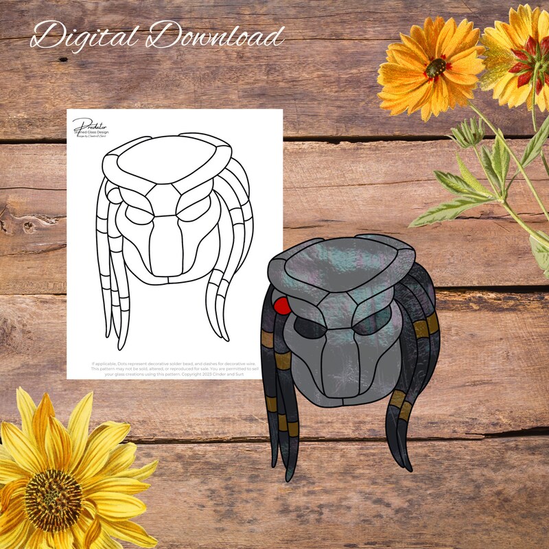 Predator Mask - Etsy