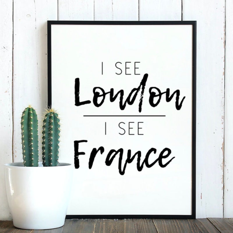 I See London I See France - Etsy