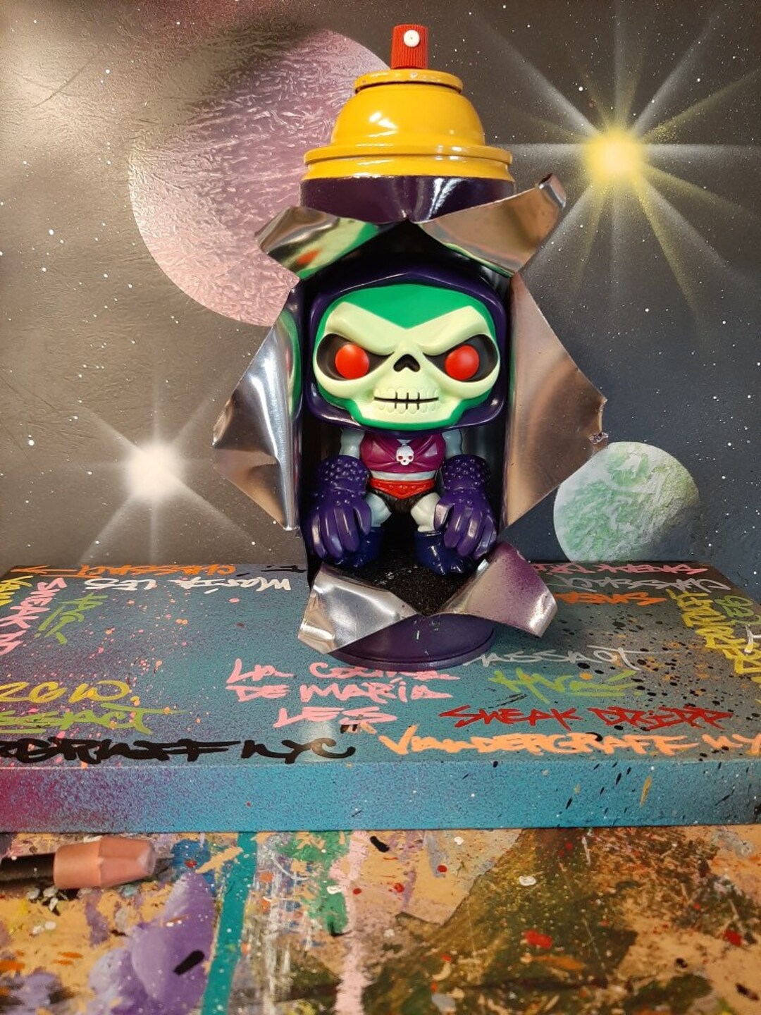 Custom Skelator Spray Can - Etsy