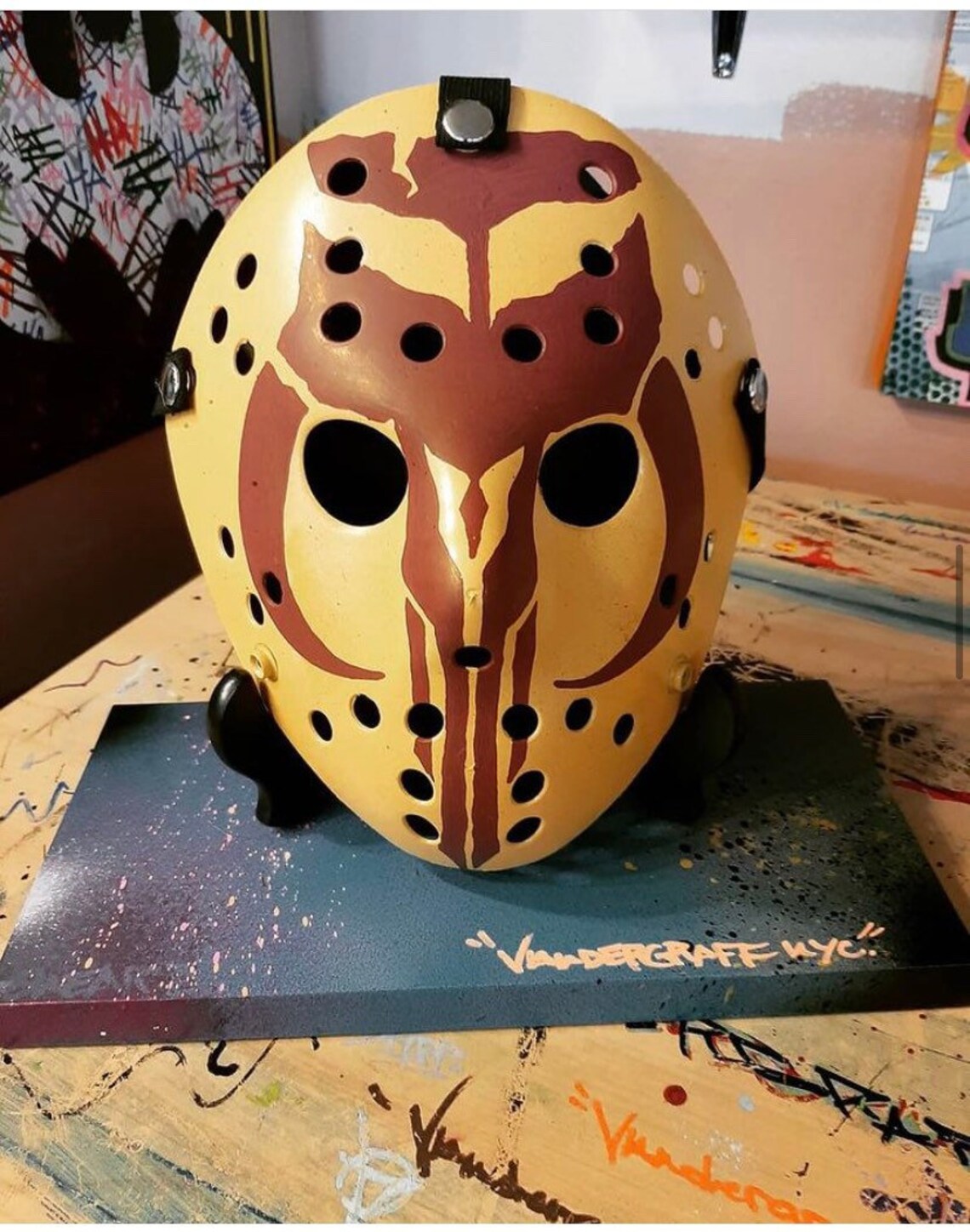 Custom Jason Vorhees Mask The Mandalorian | Etsy