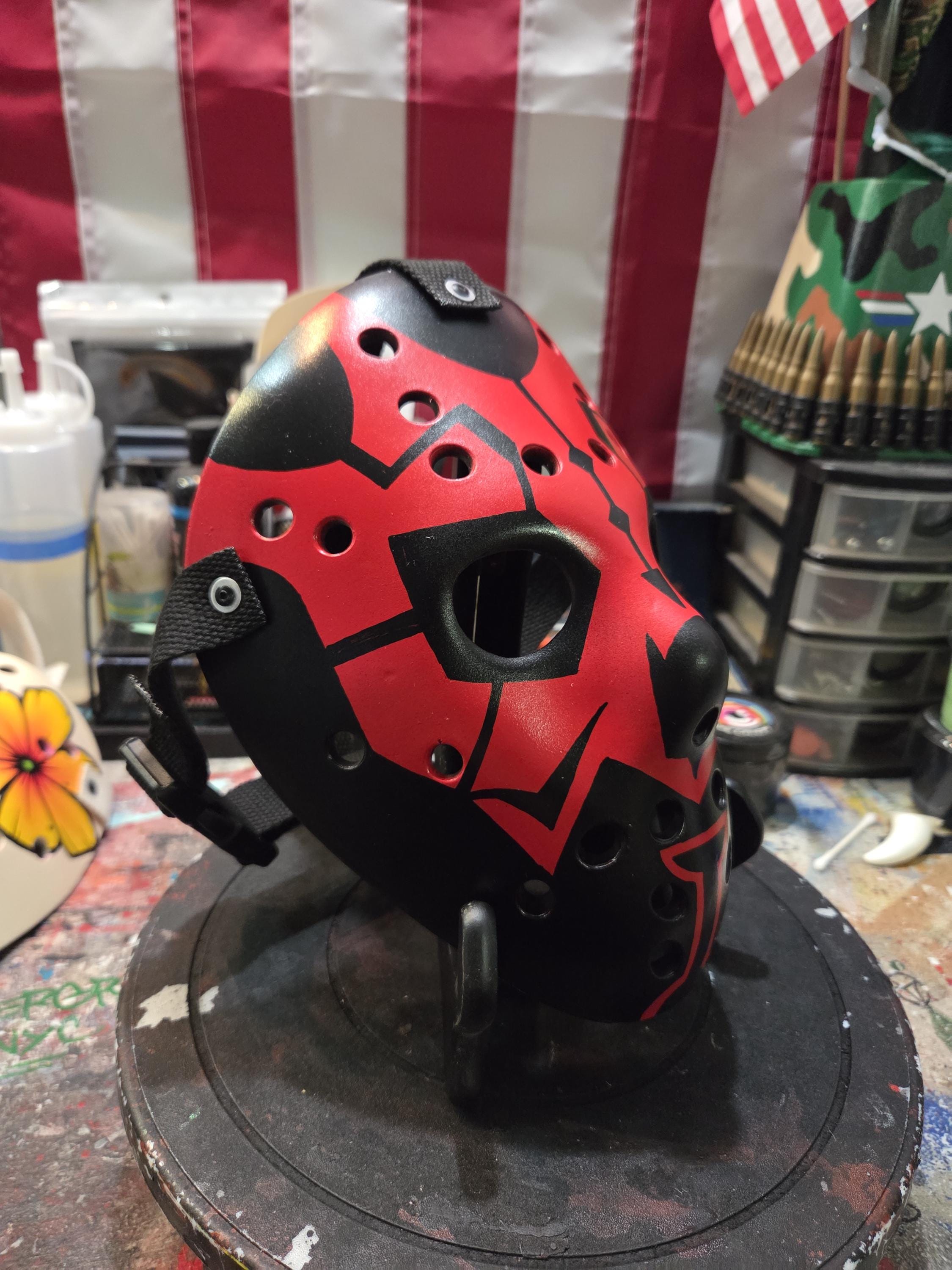 Custom Darth Maul Jason Resin Hockey Mask - Etsy