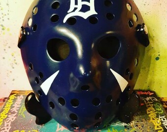 Detroit Tigers Mask - Etsy