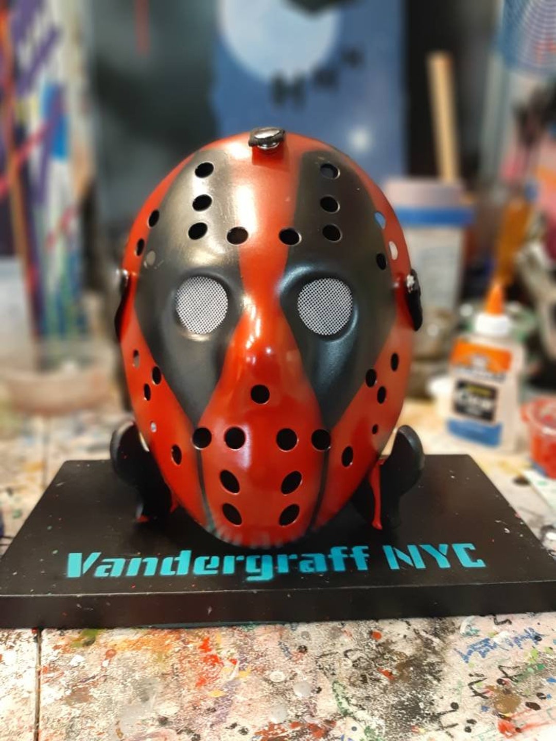 Deadpool - Custom Resin Jason Vorhees Mask - Etsy