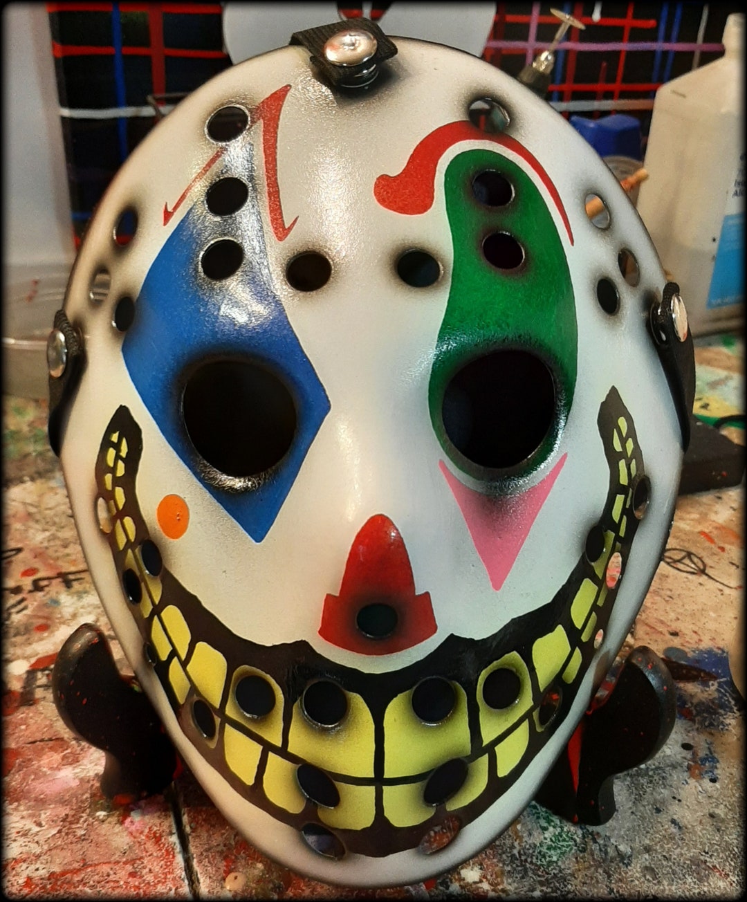 Wisecrack. Custom Hockey Mask - Etsy