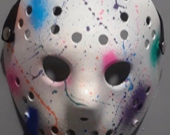 Half Mask Custom Jason Vorhees Half Mask | Etsy