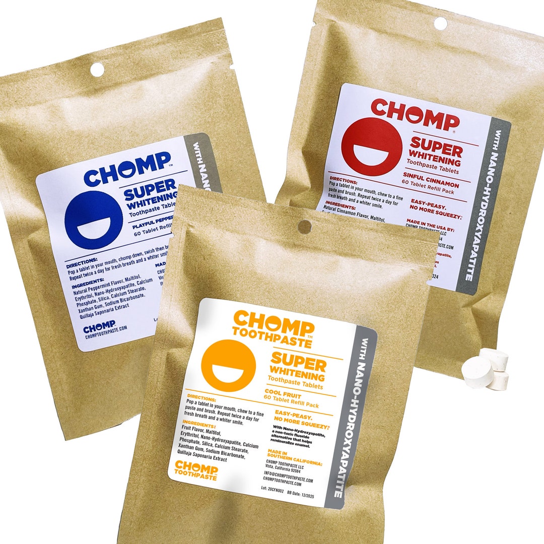 NHAP Combo Toothpaste Refill Bundle - Etsy