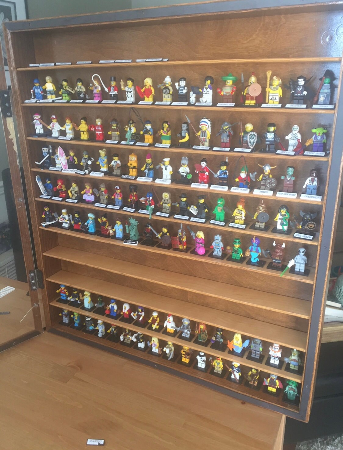 Lego Minifigure Display Case - Etsy