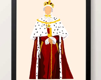 King George Hamilton Art - Etsy