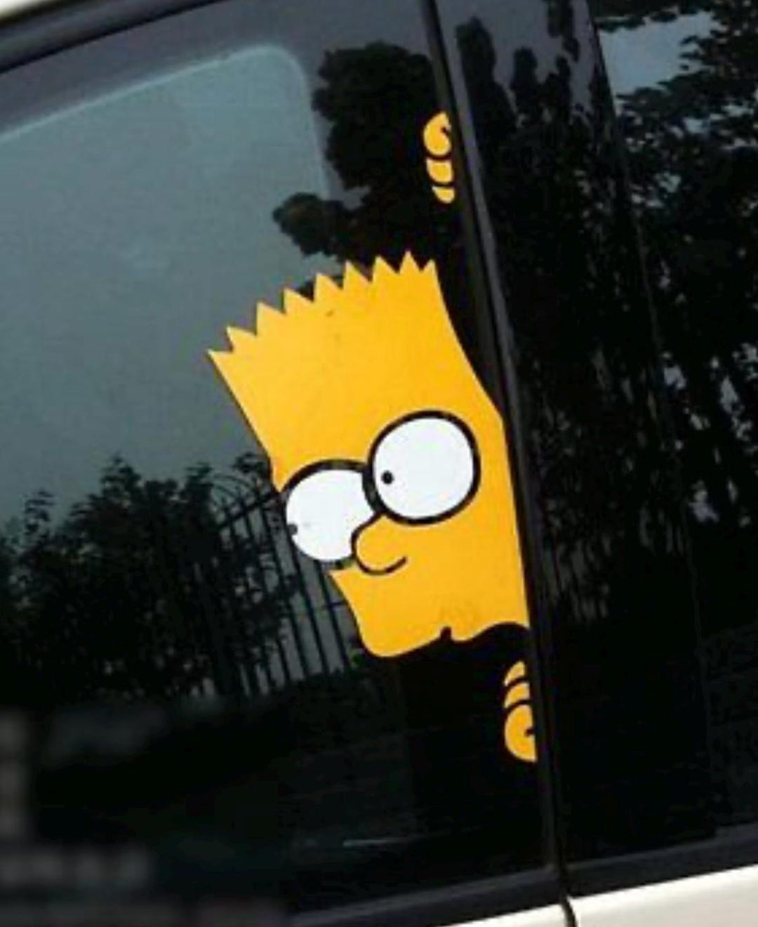 Car/truck Decal Multi Color Bart Simpson - Etsy UK