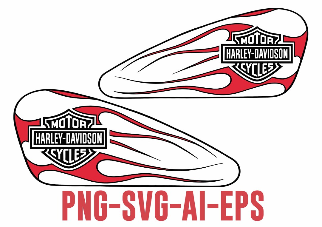 Tank Decal HD Sportster LHS/RHS TD001 Digital File - Etsy