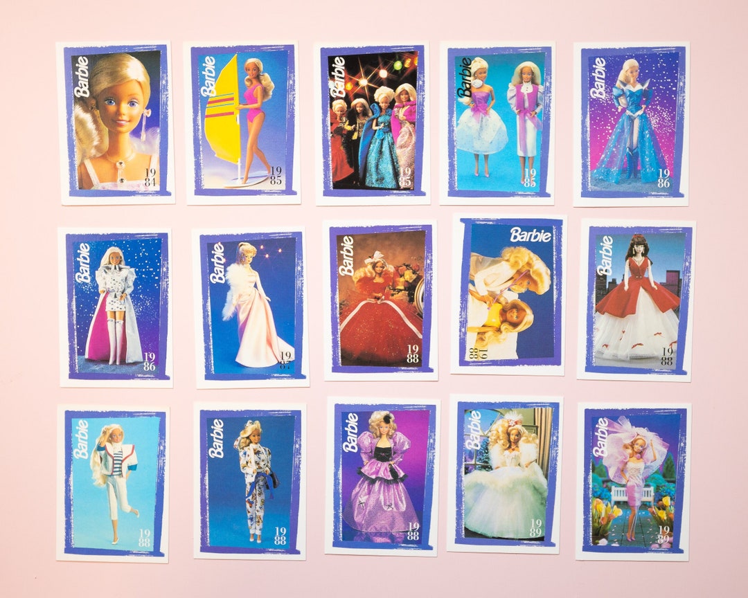 Vintage Barbie Trading Cards Choose Your Own Set 90s, Collection ...