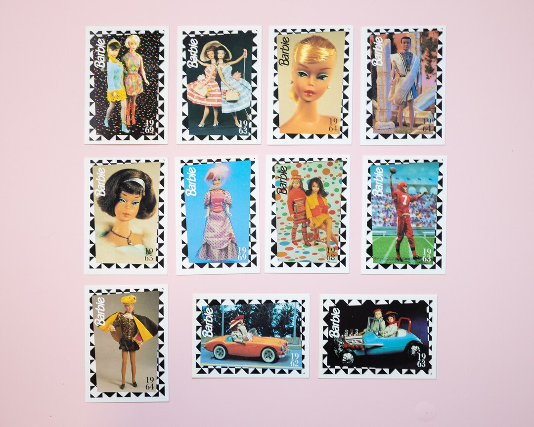 Vintage Barbie Trading Cards - Choose Your Own Set - 90s, Collection ...