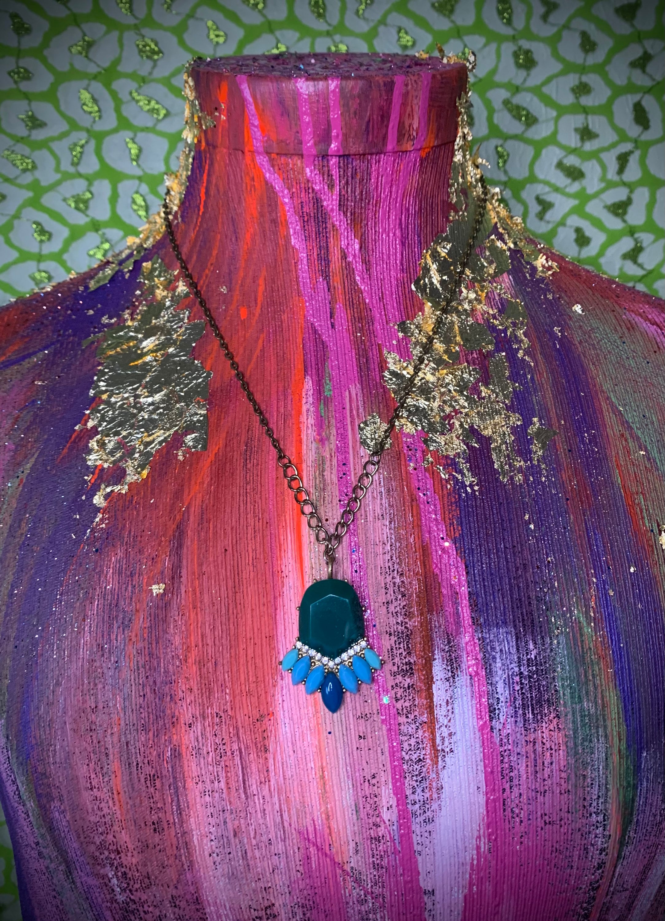 Upcycle Necklace Recycled From Vintage Jewelry - Etsy
