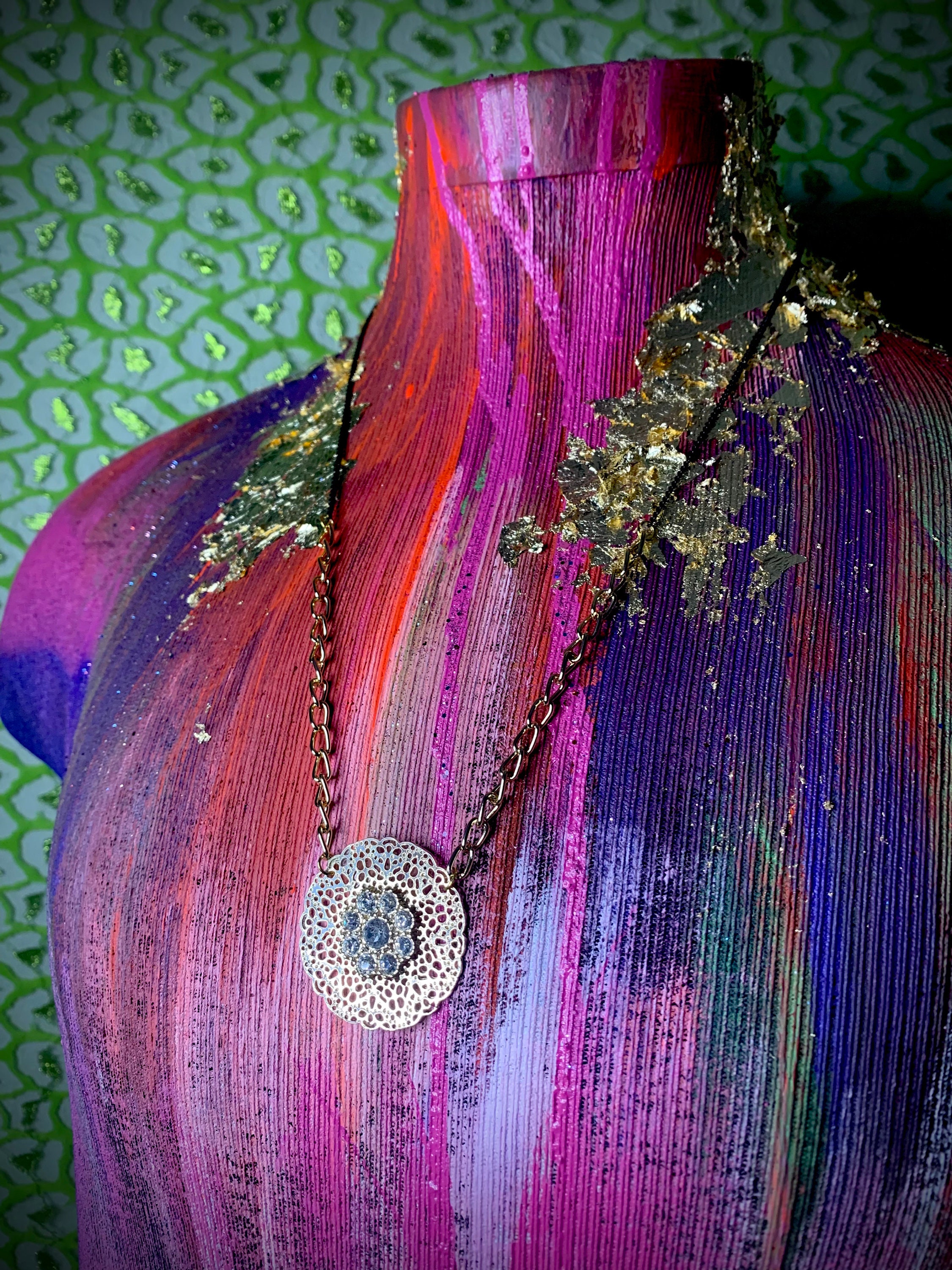 Upcycled Necklace Recycled From Vintage Jewelry - Etsy