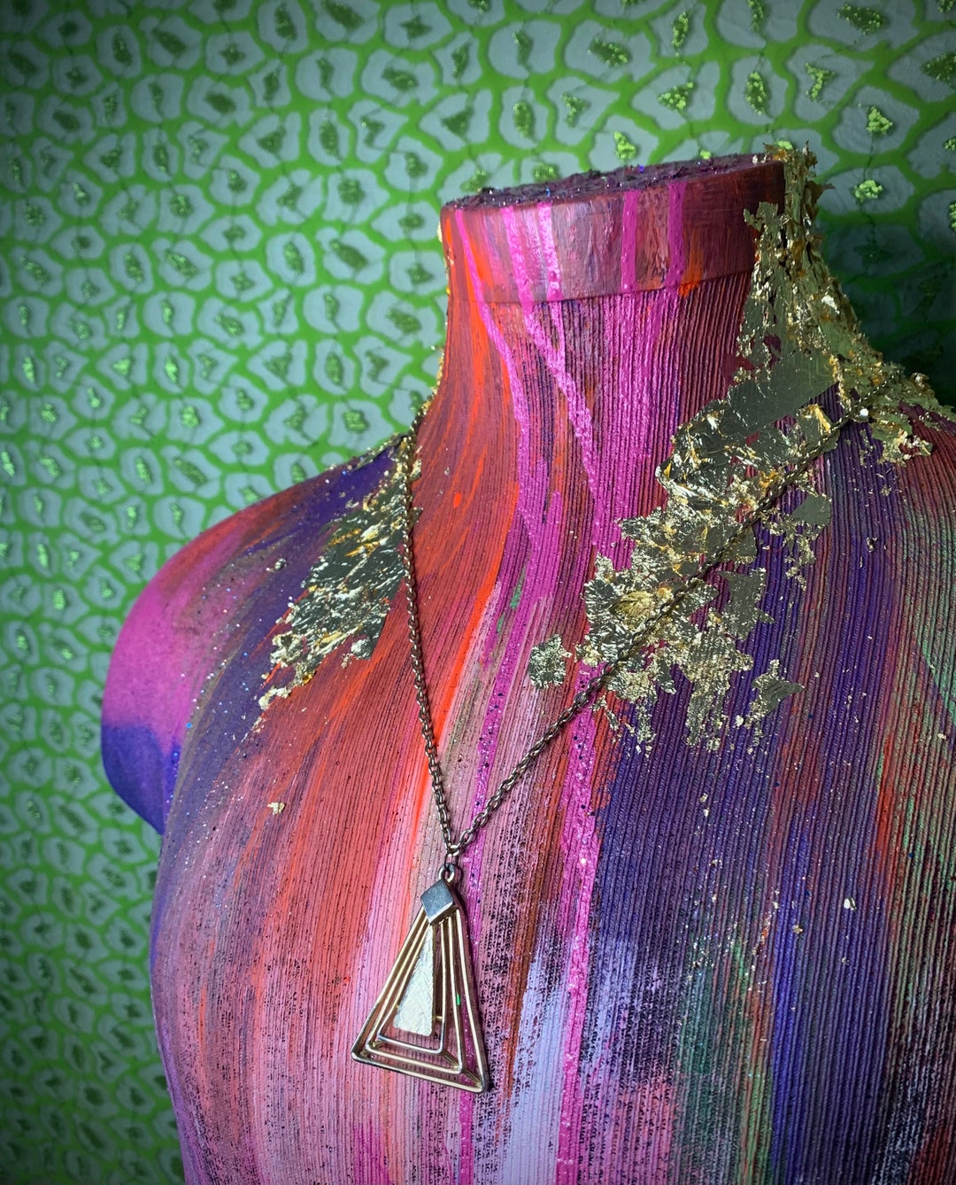 Upcycled Necklace Vintage Jewelry - Etsy