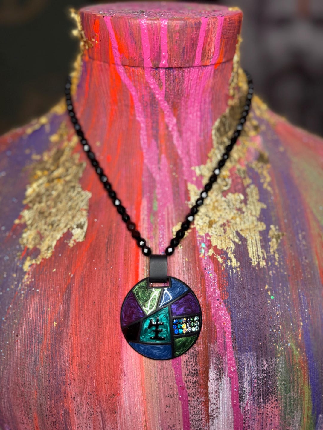 Upcycled Necklace Recycled From Vintage Jewelry - Etsy