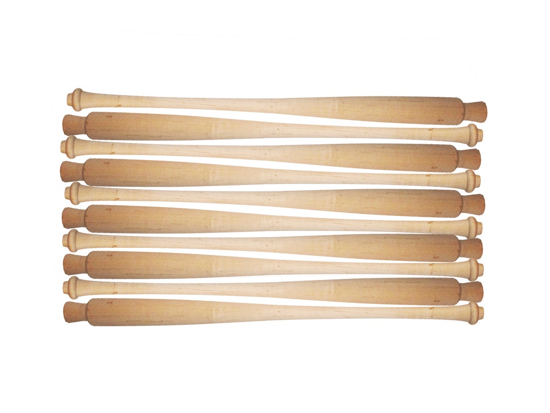 10 Baseball Bats - Maple Blem Bats (ten Craft-quality Bats) - Etsy