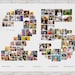 EDITABLE Personalized Photo Collage, 25 Years Perfect for Birthday and ...