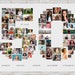 EDITABLE Personalized Photo Collage, 25 Years Perfect for Birthday and ...