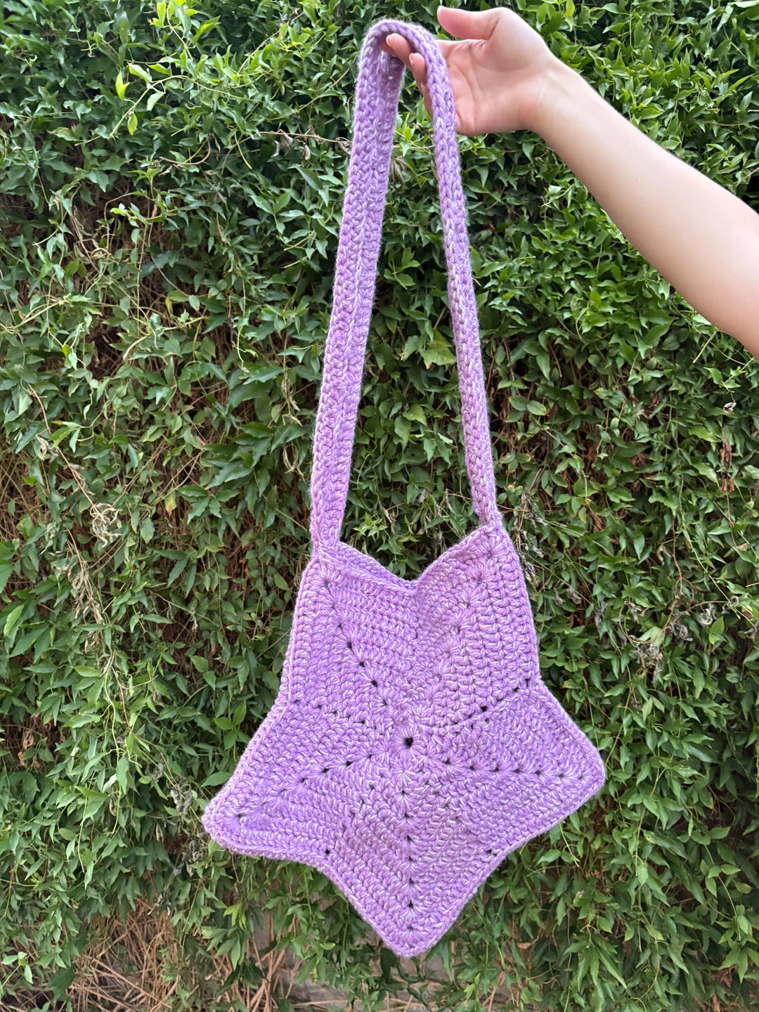 Cute Crochet Star Purse – Soft Pastel Star Handbag Gift - Etsy