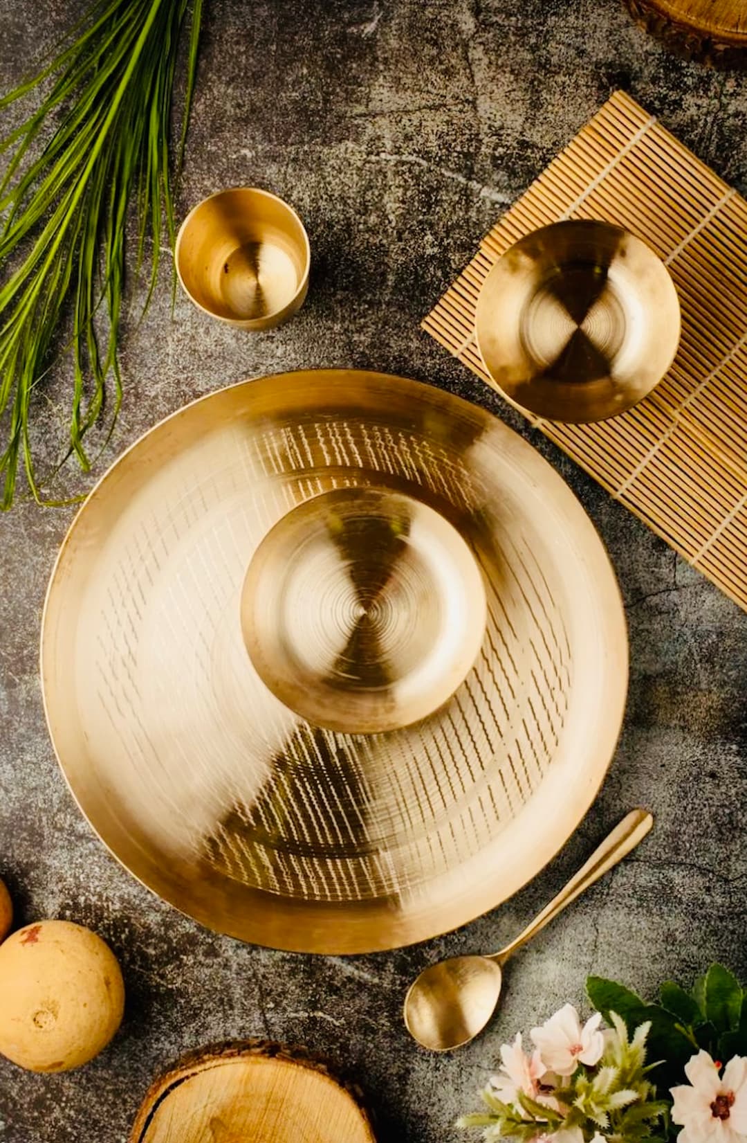 Pure Bronze (kansas) Dinnerware Set. Hand Made Millennium-old ...