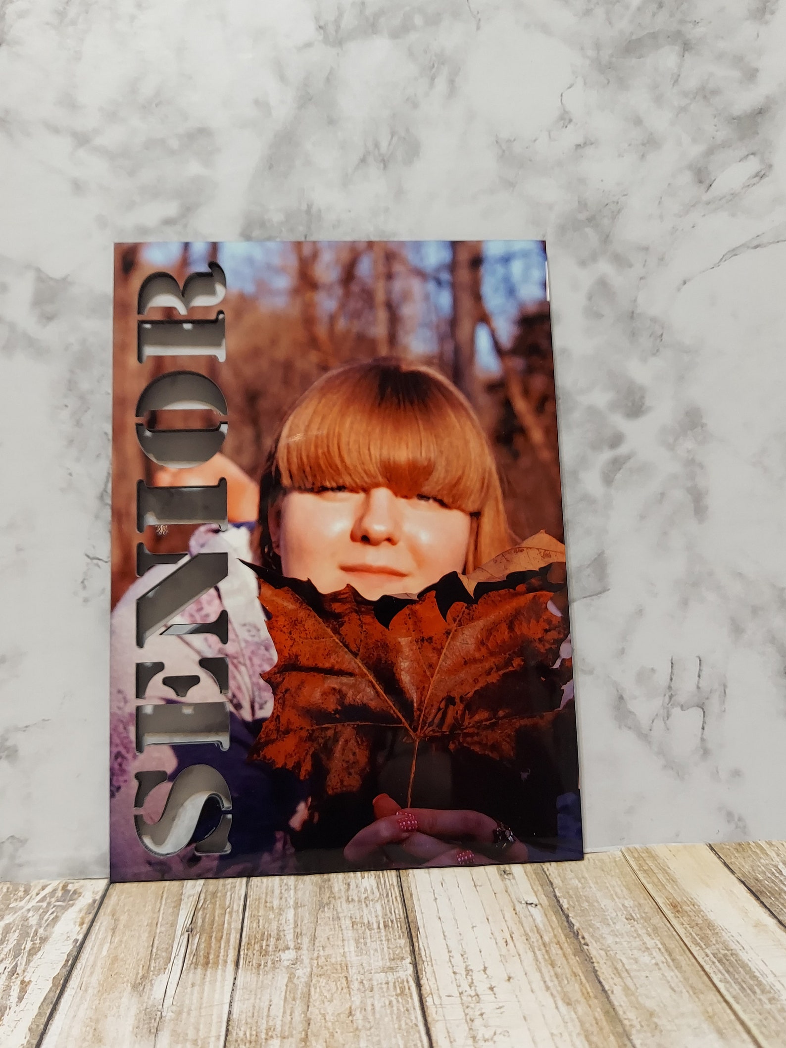 Custom Photo Panel | Personalized Wall Art Plaque W/ Personalized Frame ...