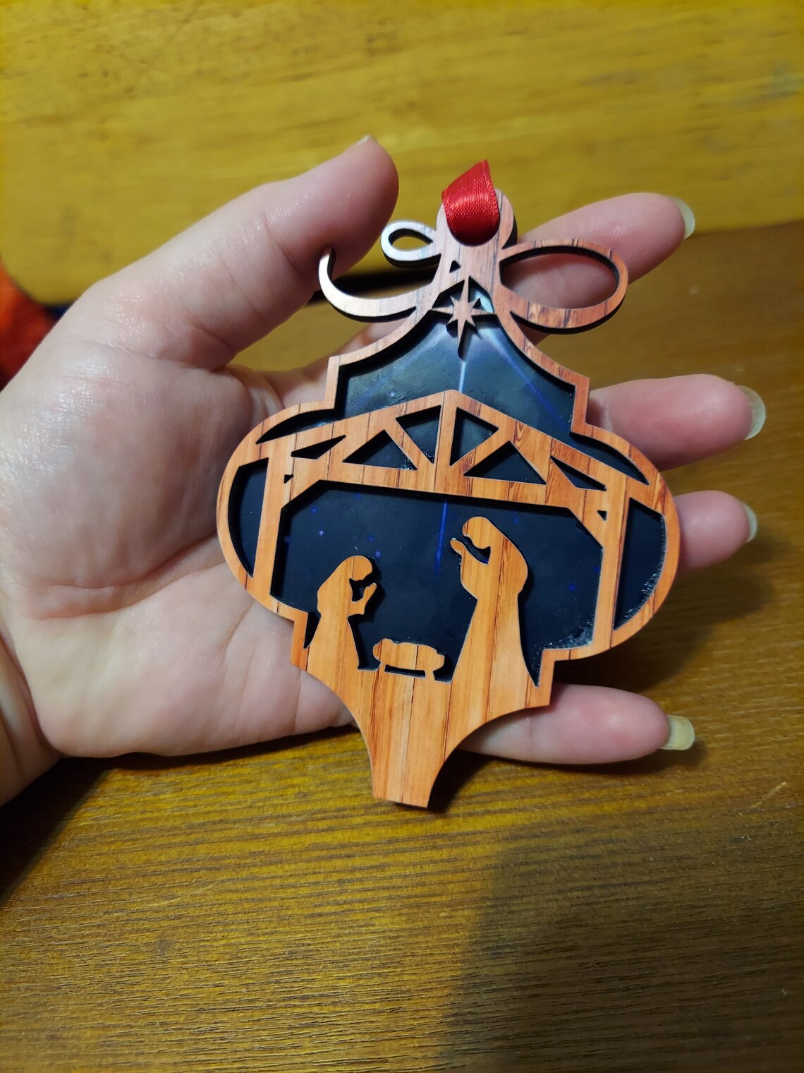 Nativity Christmas Ornament | Christmas Ornament | Christian Decor - Etsy