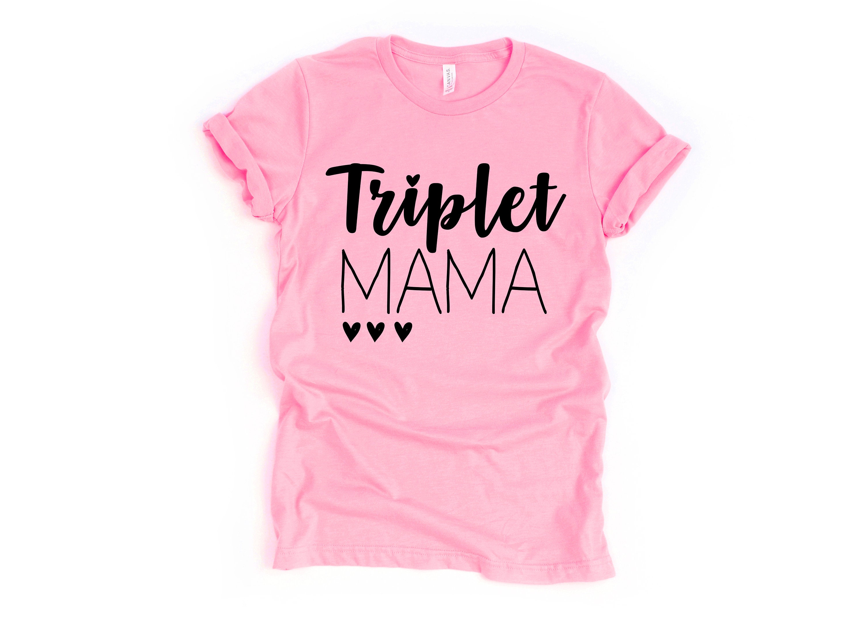 TRIPLET MAMA SVG Cuttable Graphic for Cricut & Silhouette - Etsy