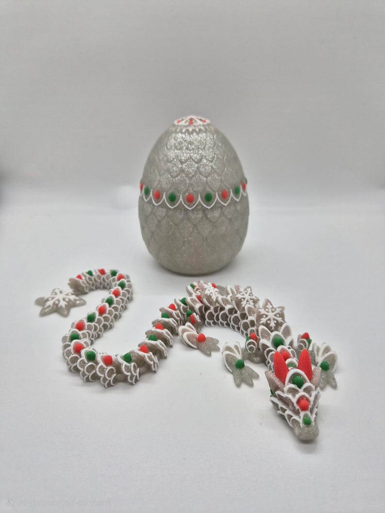 Articulated Gingerbread Dragon (gingerbread / Sugar / Ice) - Etsy