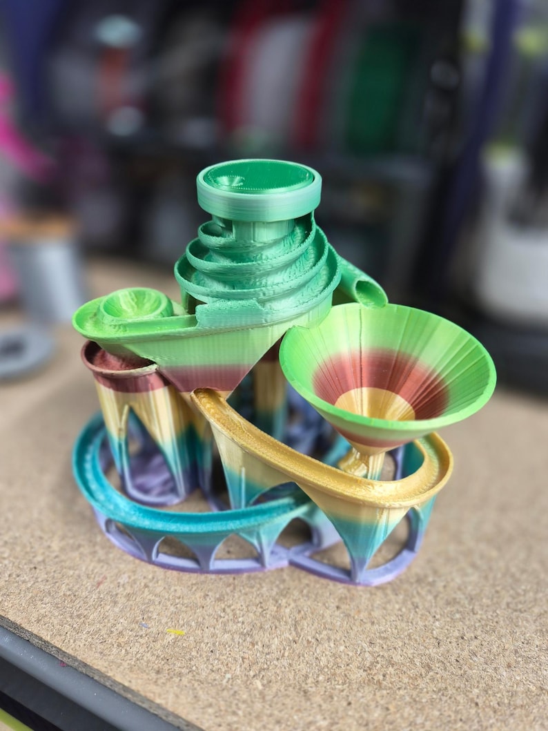 Marble Machine "the Cyclone" - Etsy