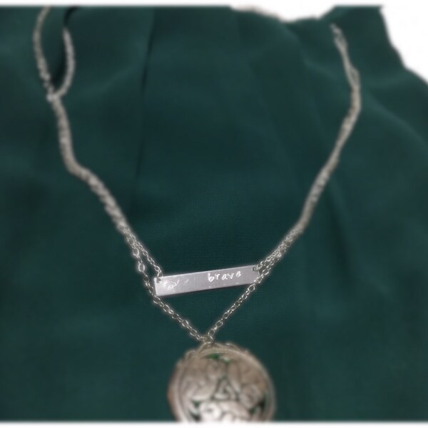 Be Brave Necklace - Etsy