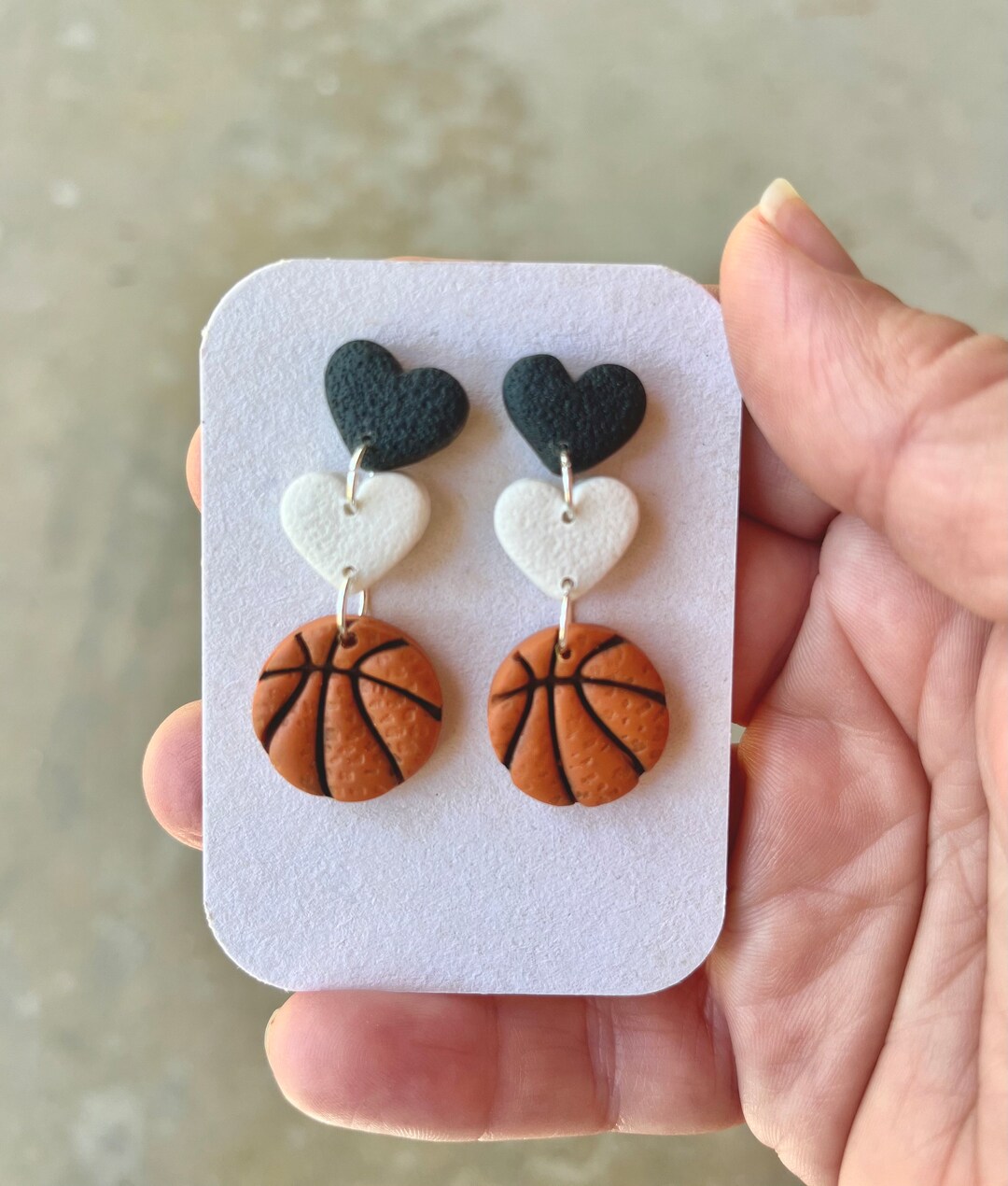 School Spirit, Basketball Earrings, Sports Earrings, Team Mom, Sports ...