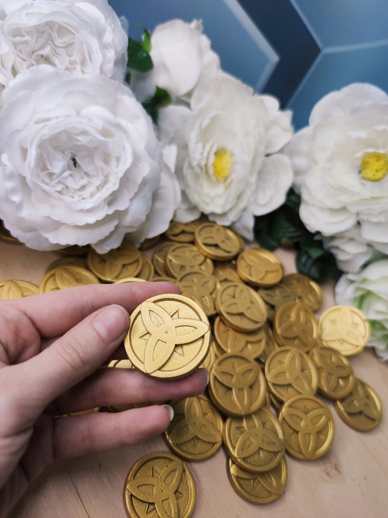 Genshin Impact Mora Coin Set /custom - Etsy