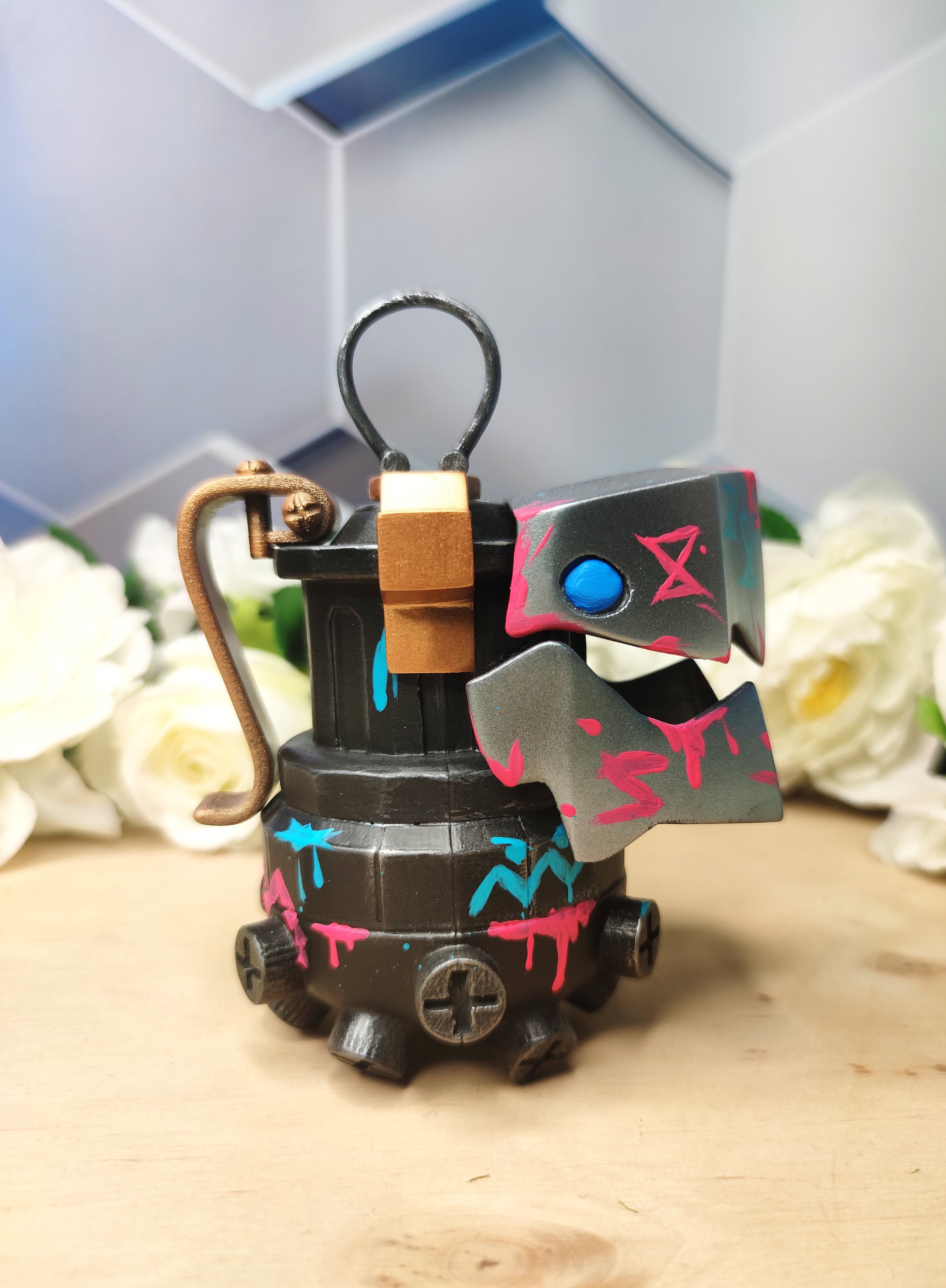 Inspired Arcane: Jinx's Grenade/ Finished&painted/premium Cosplay Prop ...